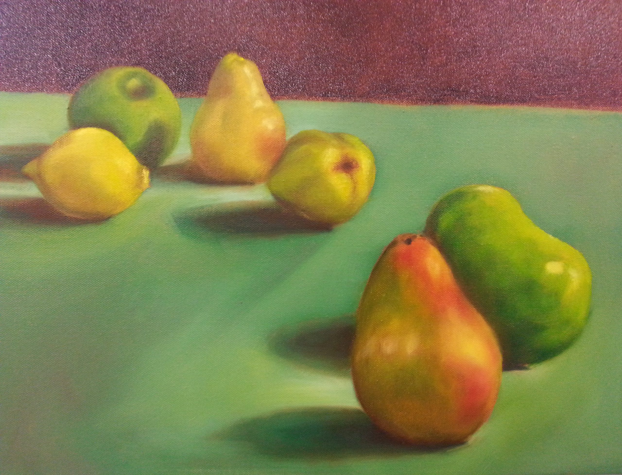 Still life and life model paintings from Term 4 — Melbourne Art Class